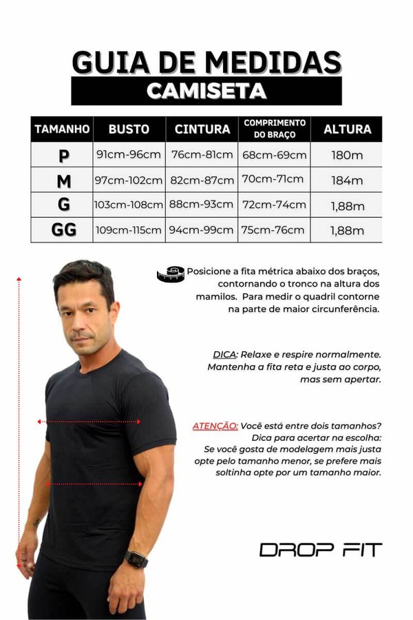 Camiseta Tech Iron Drop Fit